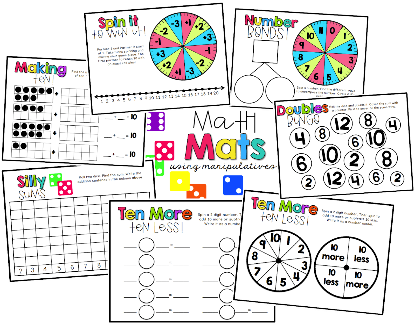 What's In My Math Tutoring Tub? - jillian laura designs
