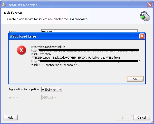 SOA and IT: Local import of WSDLs and XSDs for design time in JDeveloper