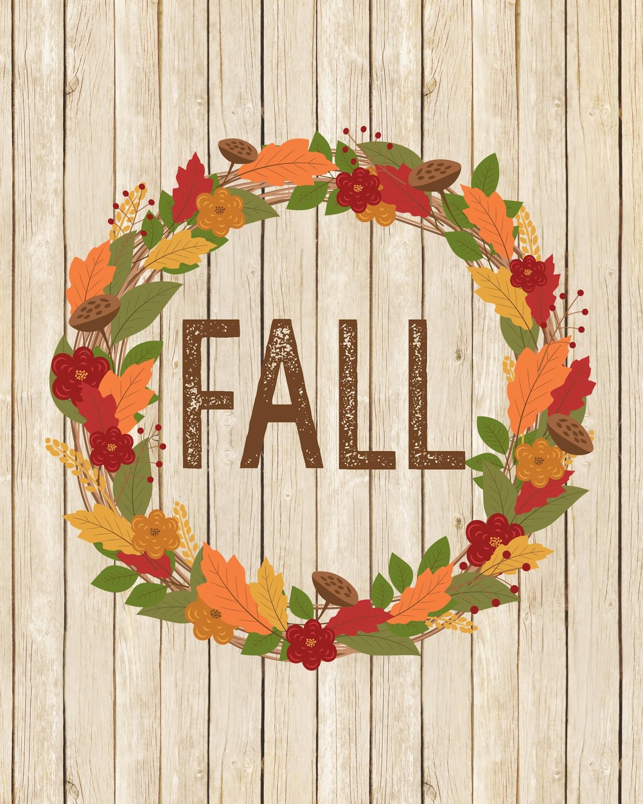 Recipes from Stephanie: Fall Printables