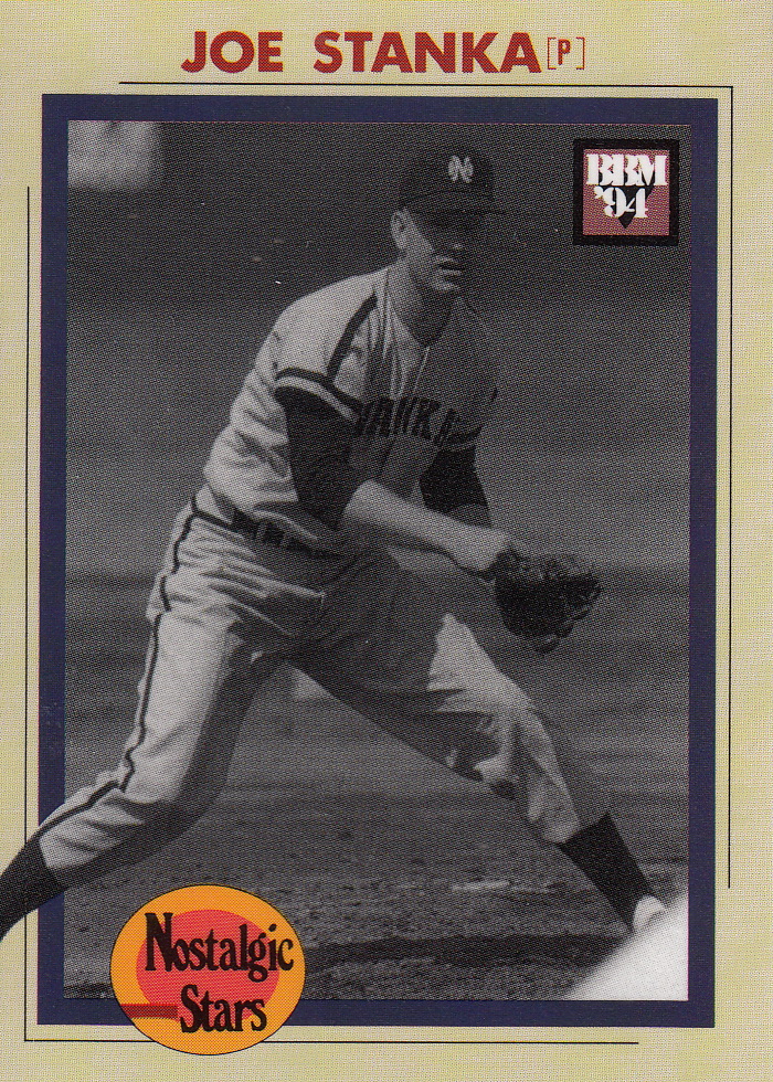 Japanese Baseball Cards: RIP Joe Stanka