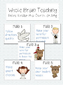 Whole Brain Teaching Rules Printable