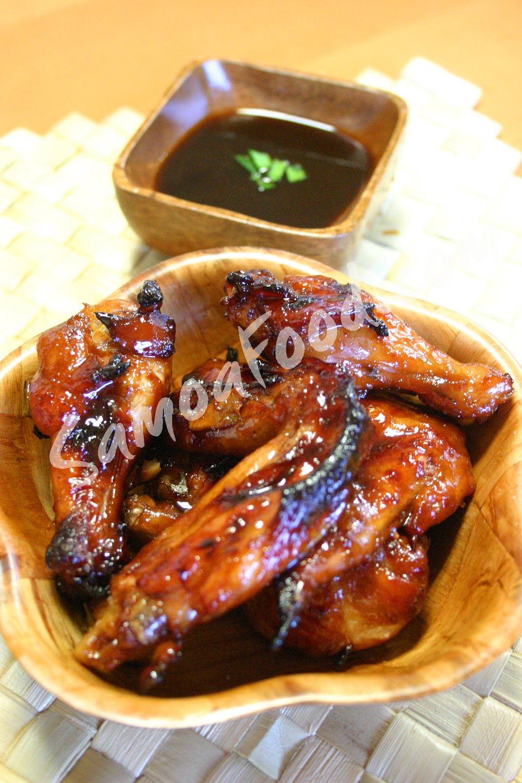 Samoa Food: Moa Samoa - Polynesian Brown Sugar Chicken