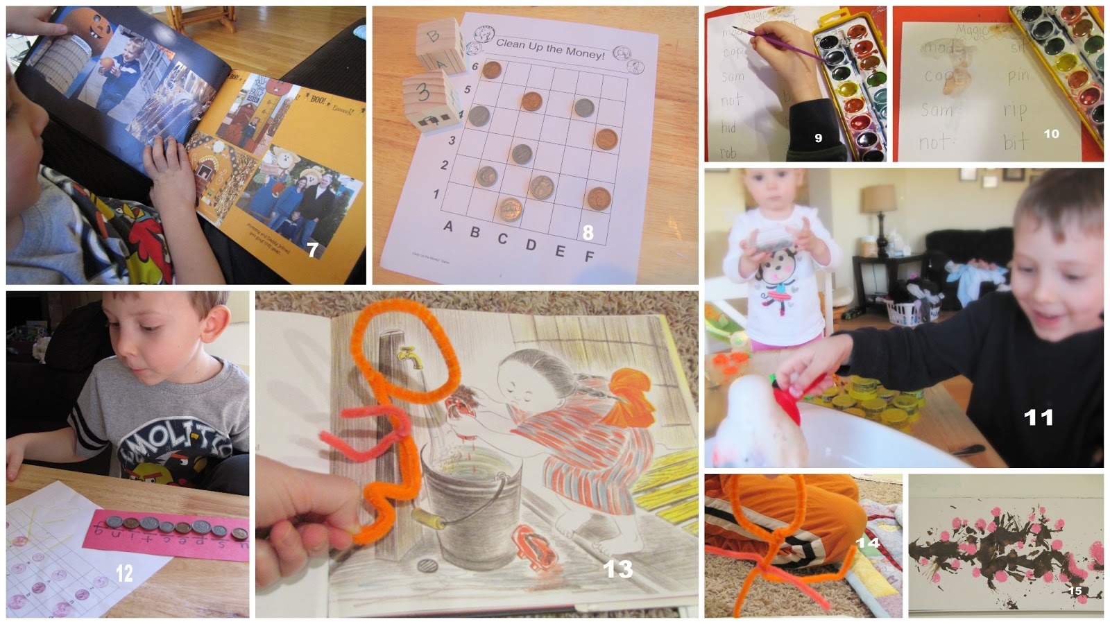 Learning with Storybook, A Pair of Red Clogs: Five in a Row Unit Study ...