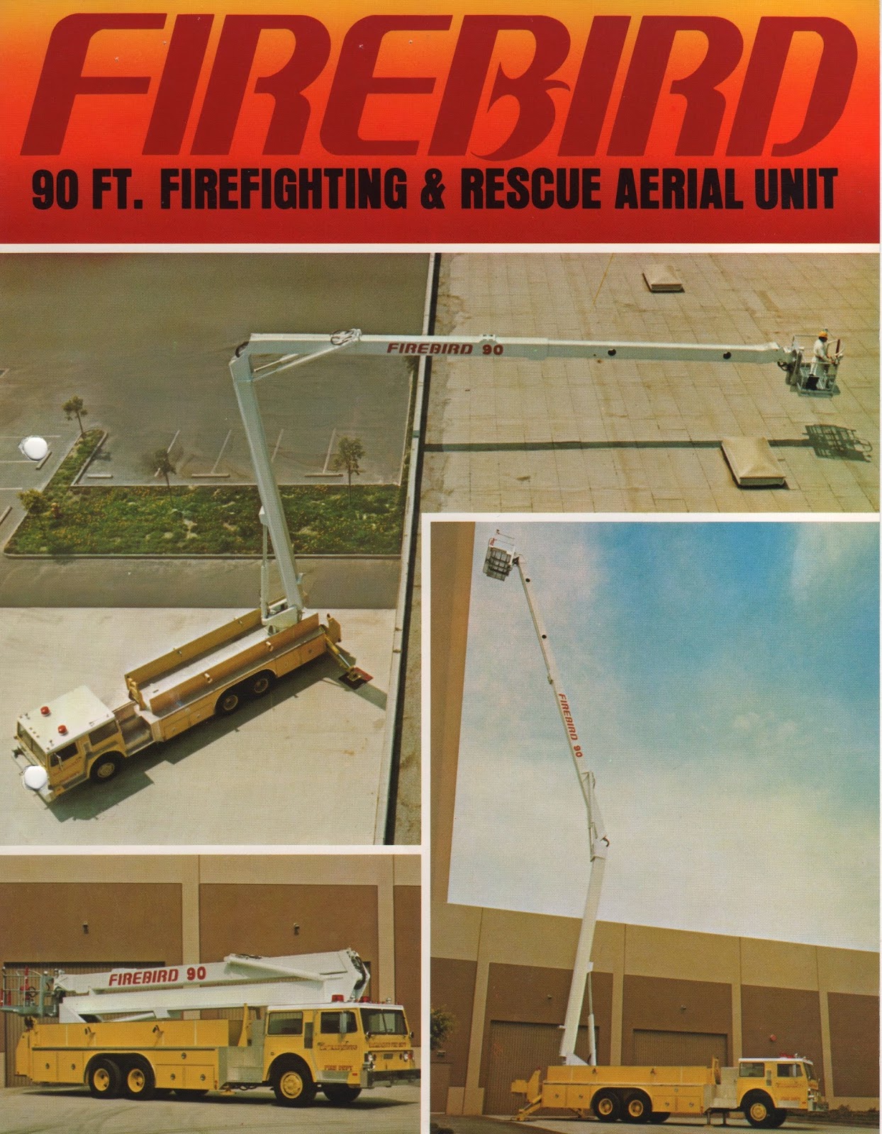 CALAVAR - FIREBIRD . PLATAFORMA ARTICULADA AMERICANA