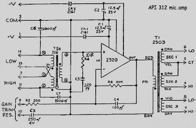 StompBoXed - The Guitar Pedal Builders Repository: API 312 Mic Amp With ...