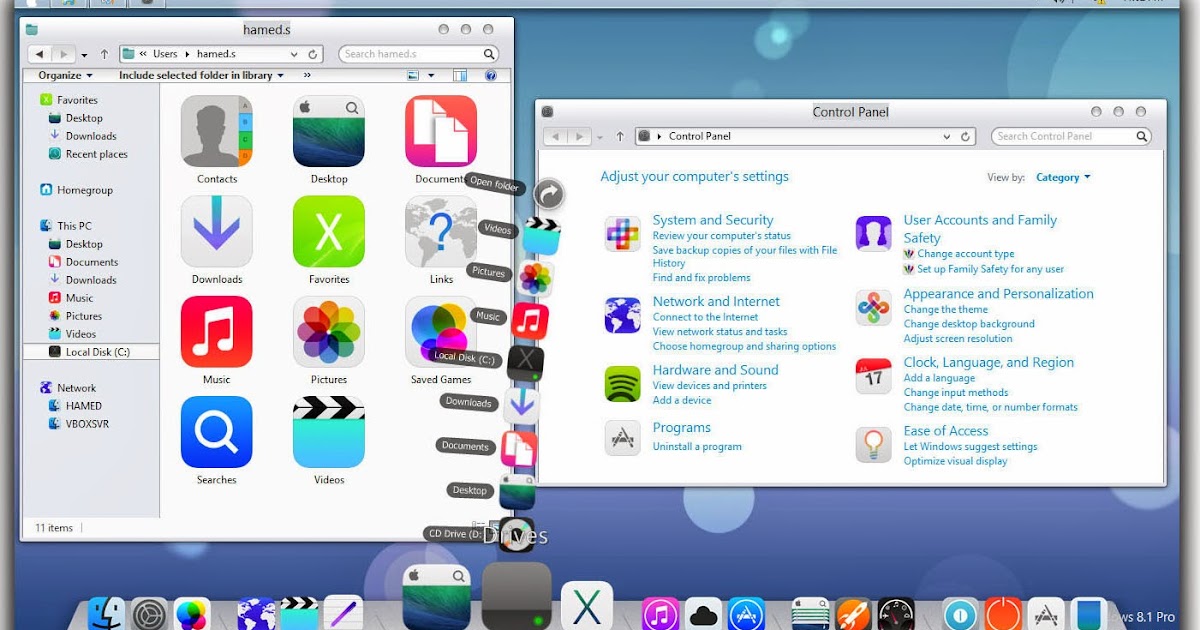 Skin pack for windows 8 in august 2017 : ovsubti