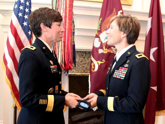 Wounded Times: Two Army Generals made history....because they are sisters!