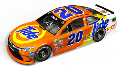 NASCAR Race Mom: Tide’s Orange & Yellow Returns to #NASCAR