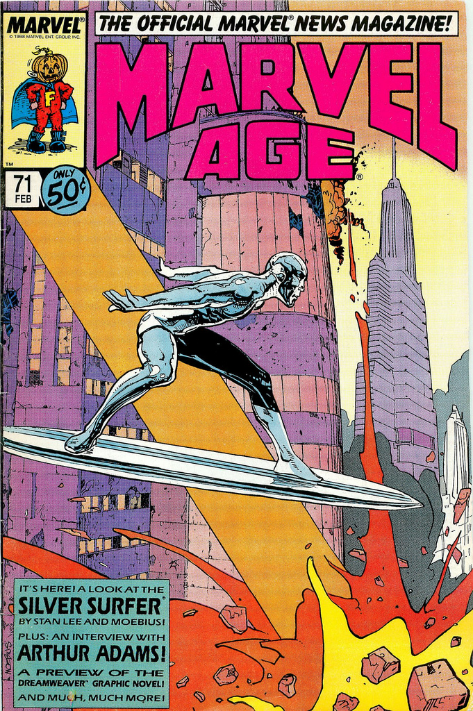 Marvel Comics of the 1980s: RIP Jean "Moebius" Giraud