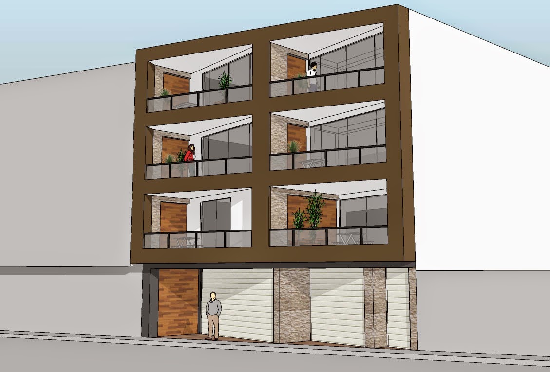 Multifamiliar de Cuatro Pisos en el Callao