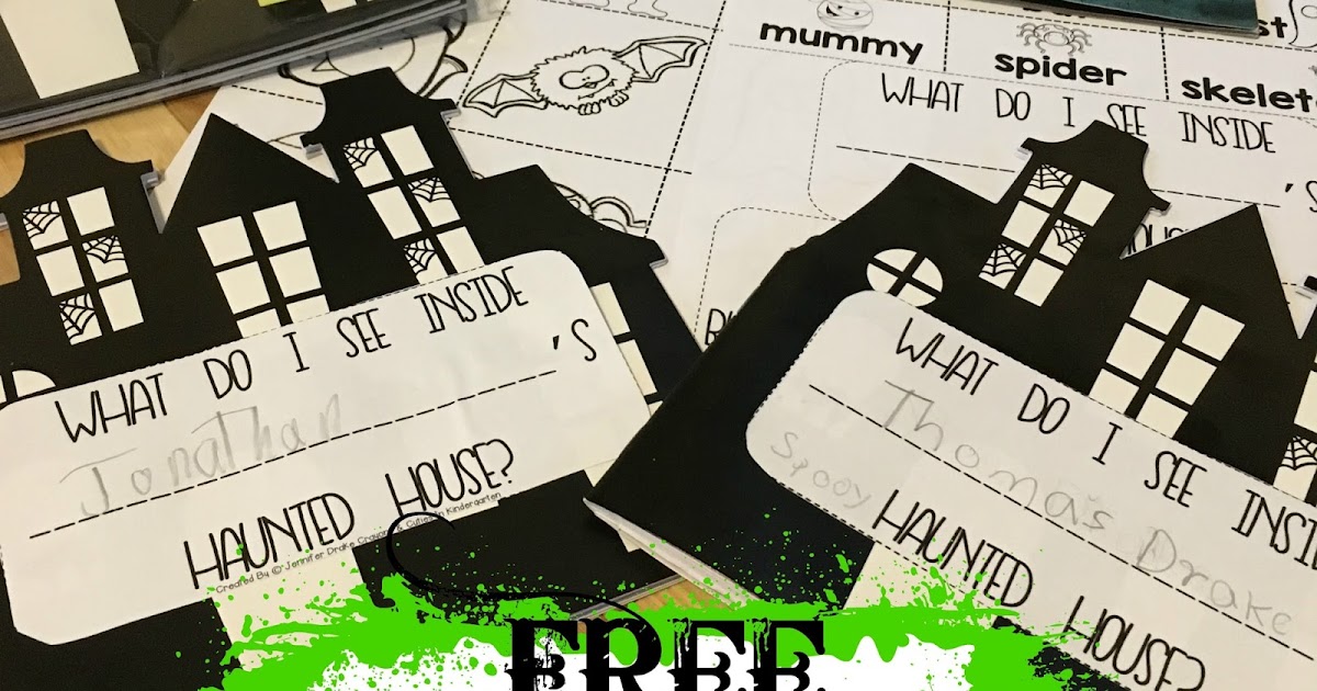 Crayons & Cuties In Kindergarten: Haunted House Writing Fun!