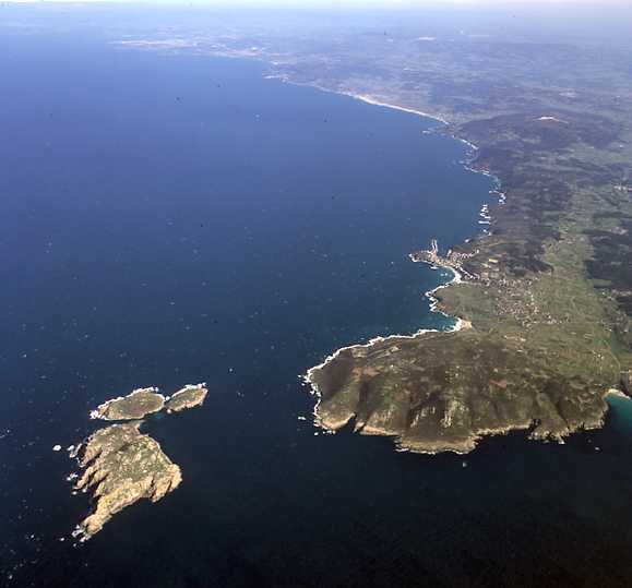 nadar en el mar : IV Travesía a nado Islas Sisargas - Malpica
