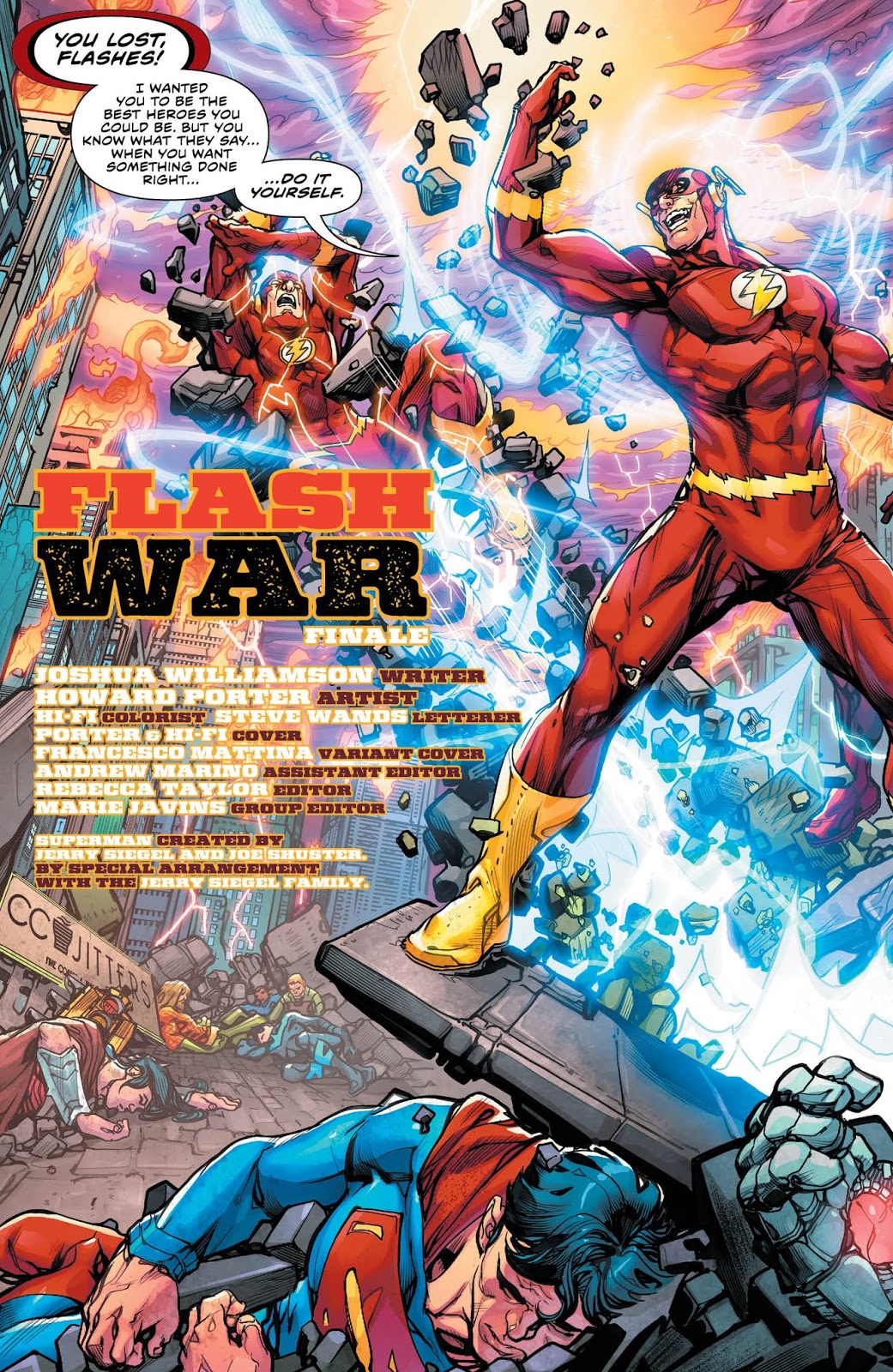Weird Science DC Comics: PREVIEW: The Flash #50