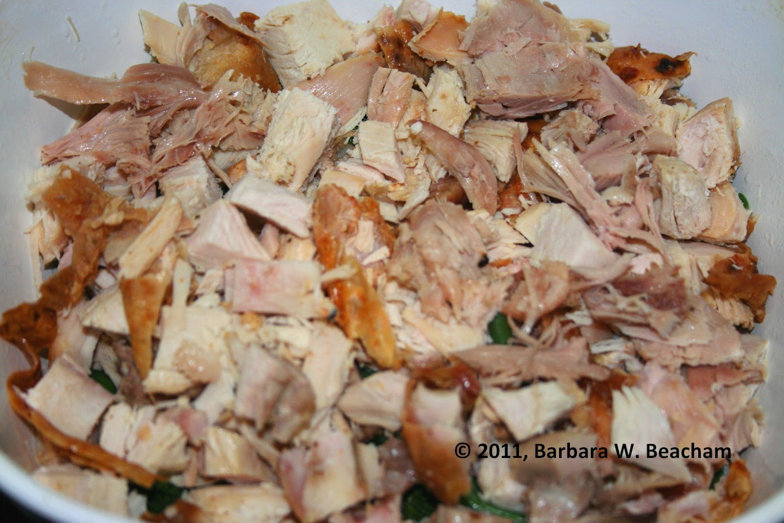 Yankee-Belle Cafe: Mary Connealy's Turkey Almond Casserole!