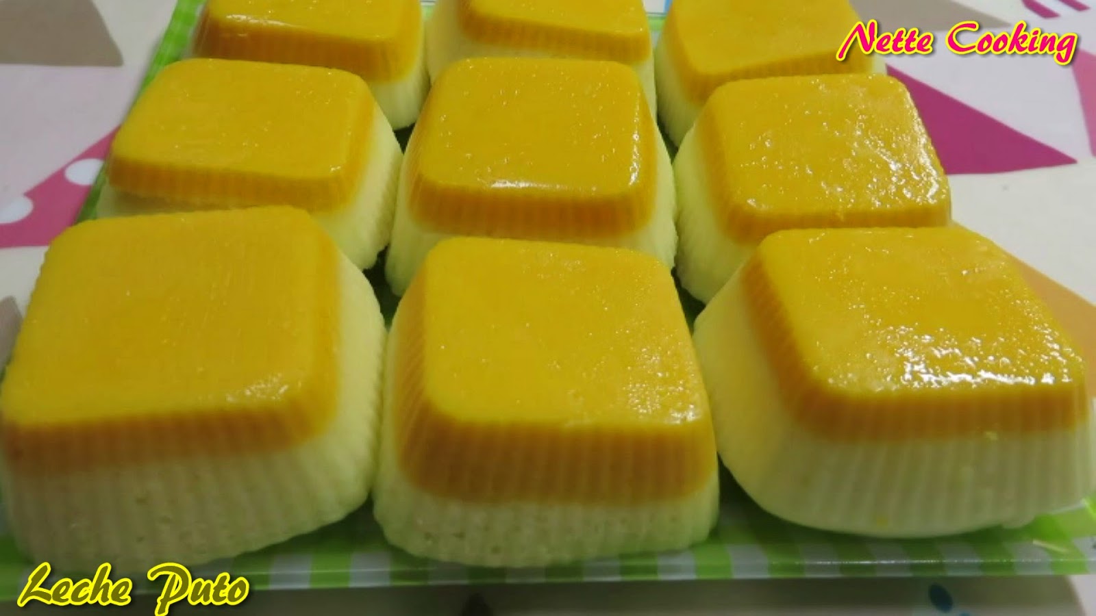 "Nette Cooking": "Leche Puto" (puto flan)