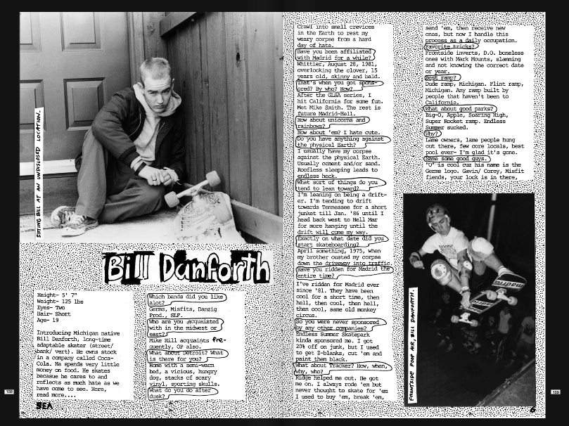 LOBODEMAR SKATEBOARDING: DUALIDADES ARQUEOLÓGICAS: BILL DANFORTH