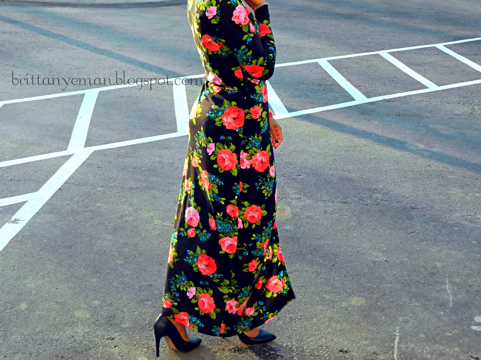 Brittany E.: DIY Maxi Wrap Dress