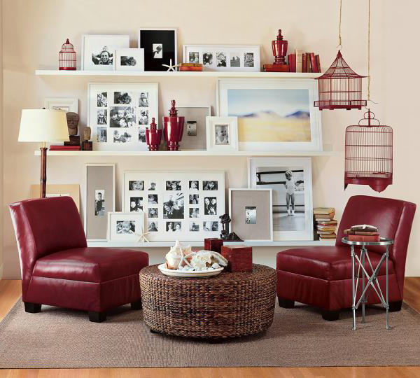 Not for boring: Decoración en ROJO