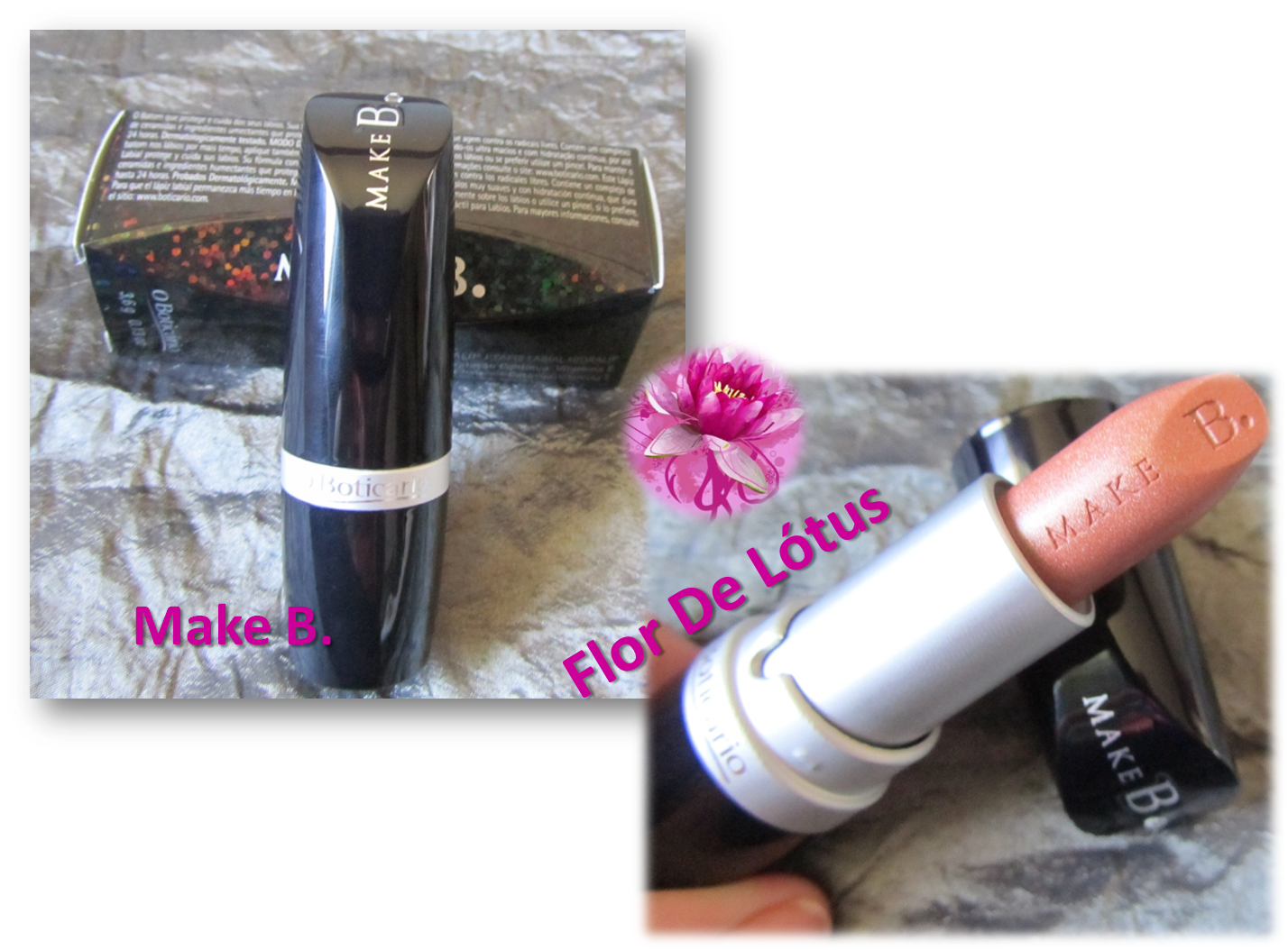 Flor De Lótus: Kiss Kiss com a Make B: Review Baton Hidralip