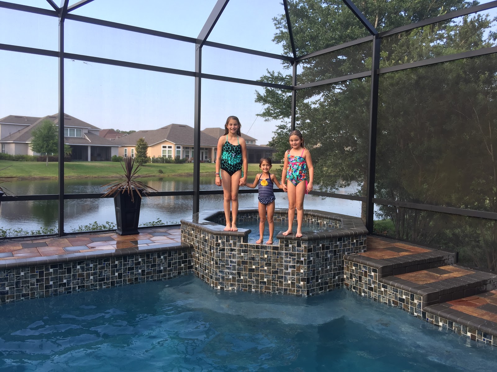 The Vernon Blog: Swimming with neighbors