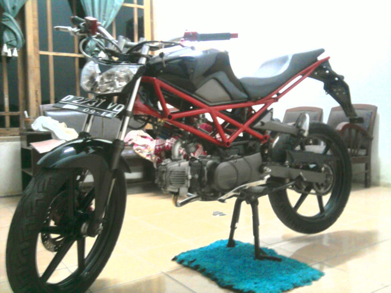 MODIFIKASI MOTOR HONDA WIN | Motor Racing