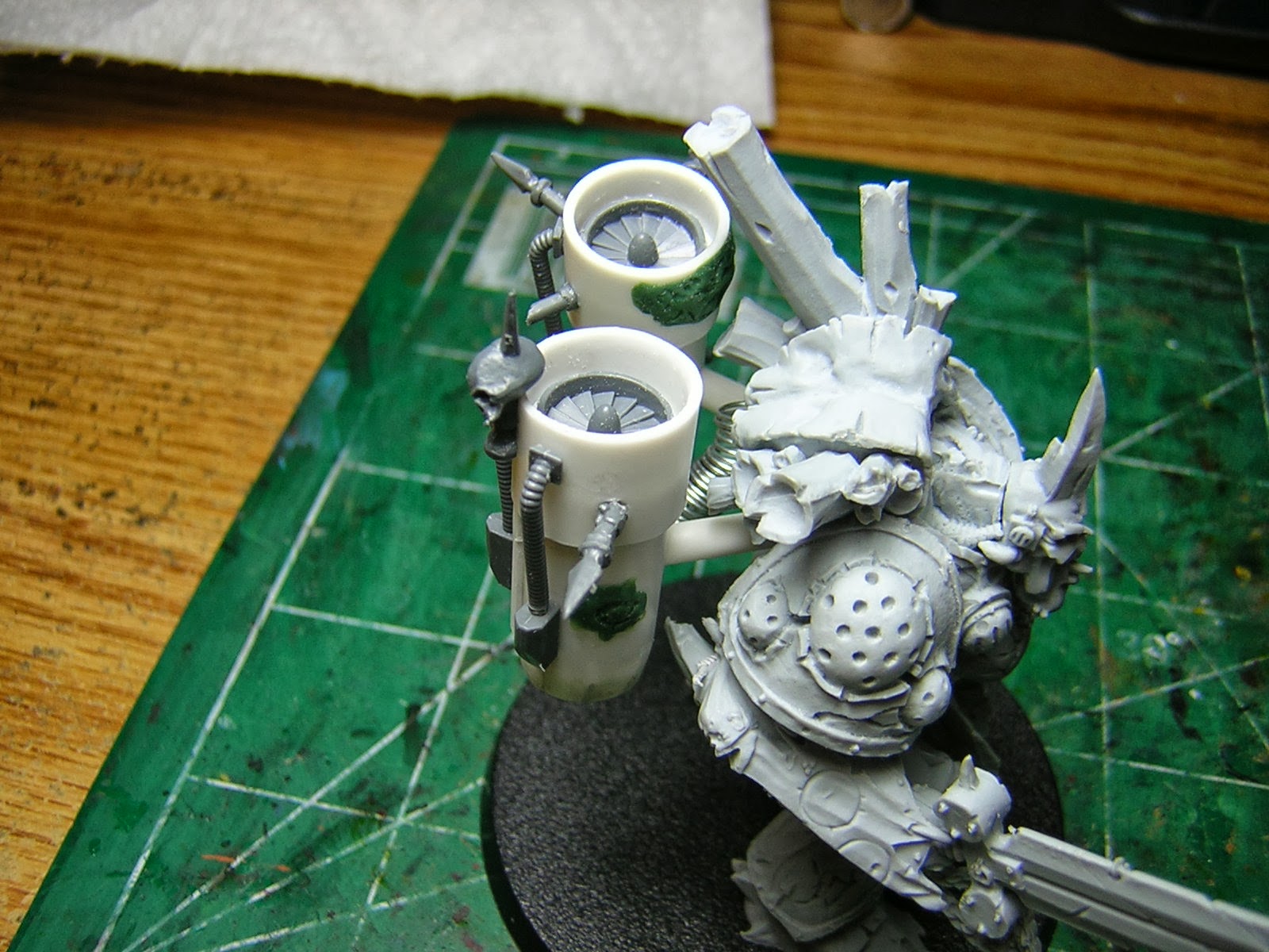 Warhammer 40k Orks (and more): Nurgle "winged" demon prince WiP (custom ...