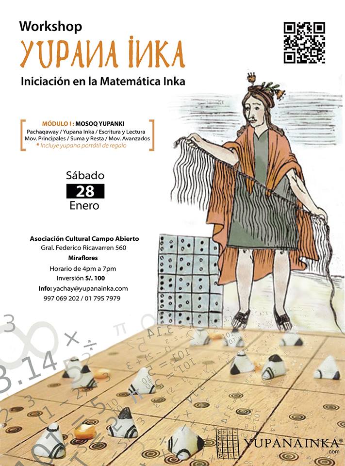 Yachay: Yupana Inka : Taller en Lima