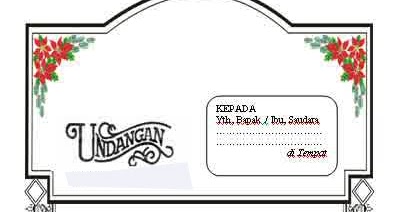 Membuat Undangan Hajatan ~ Tips,trik