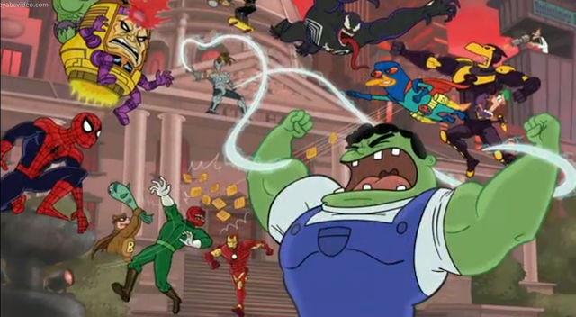 - LEYENDAS UNIVERSO MARVEL -: Phineas y Ferb & Marvel Leyends