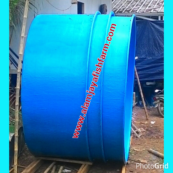 BAK FIBER KOLAM BULAT - phytoncatfishfarm