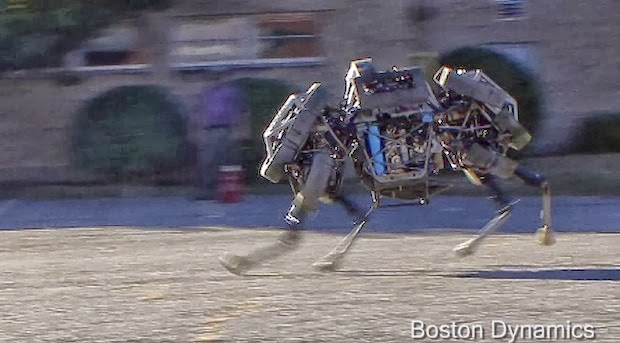 デジタルガジェット備忘録: 【BostonDynamics】世界最速のロボキャット？