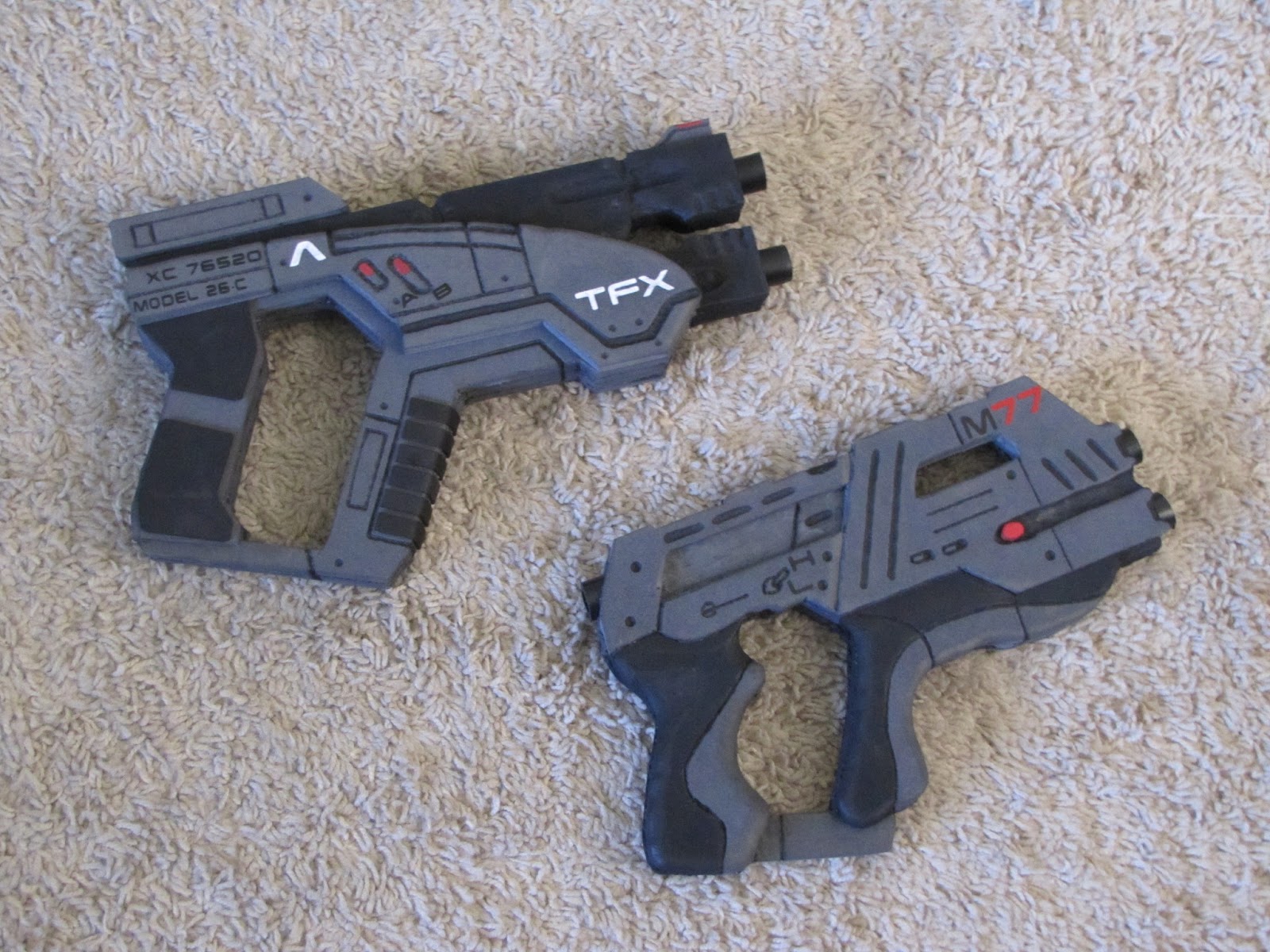 N7 Mass Effect Armor Build: Guns: M77 Paladin & M3 Predator