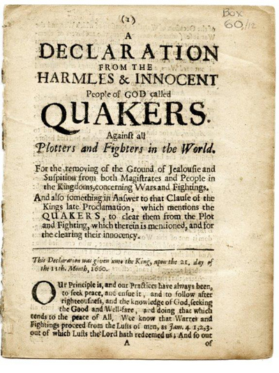 LA Quaker: Is our Quaker Peace Testimony an historical artifact or a ...