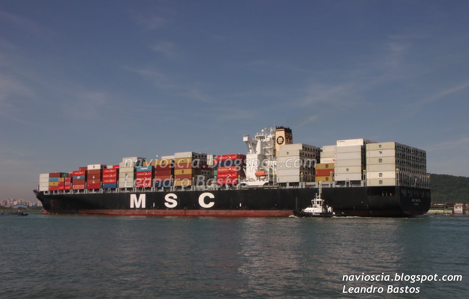 Navios de Santos & CIA: Navio MSC MARTA