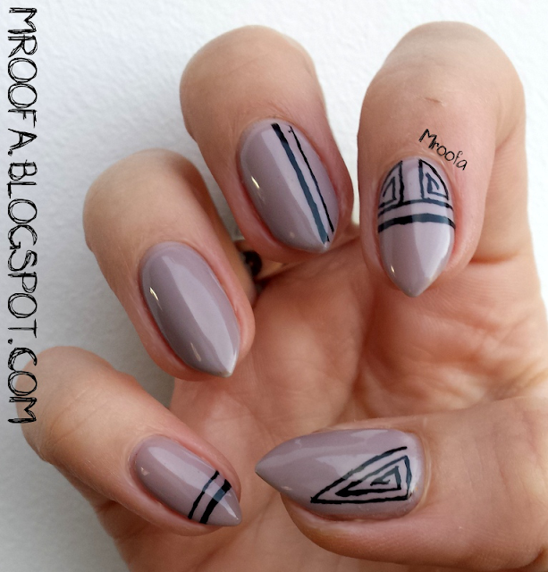 Semilac 140 Little Stone- Zdobienie rapidografem - Mroofa