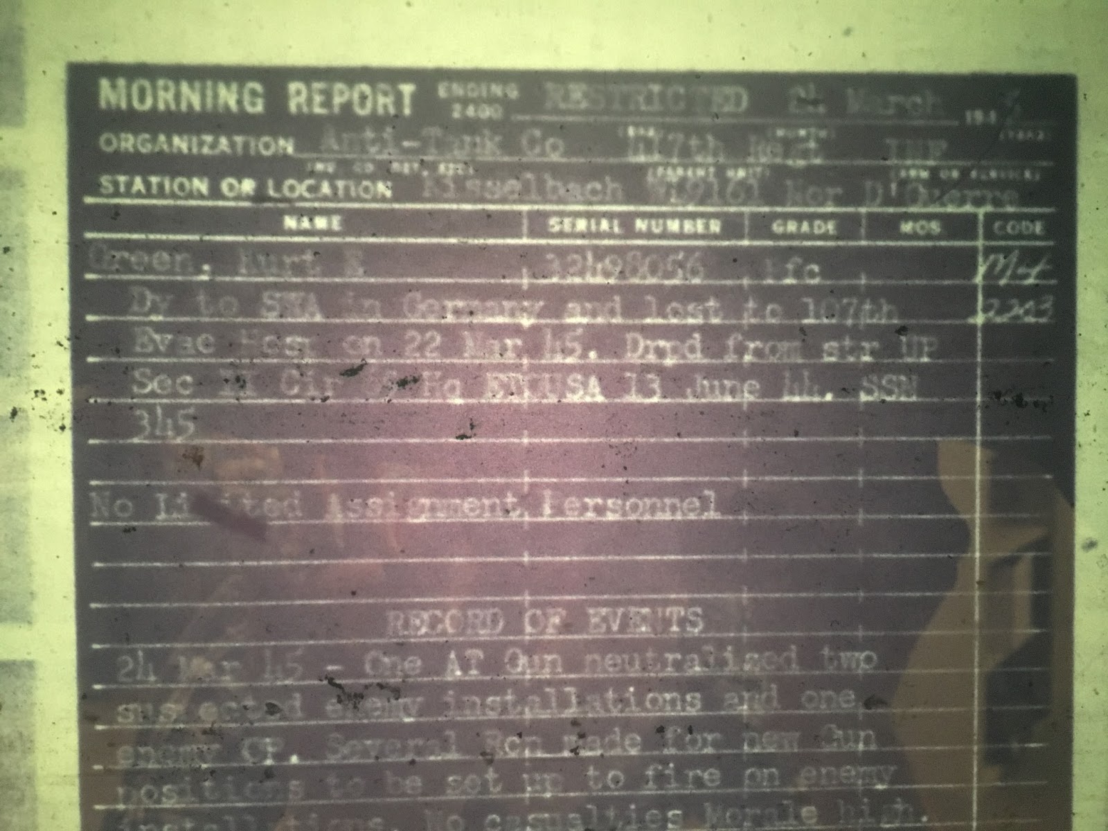 76th Infantry Division in WWII Collection: 2017