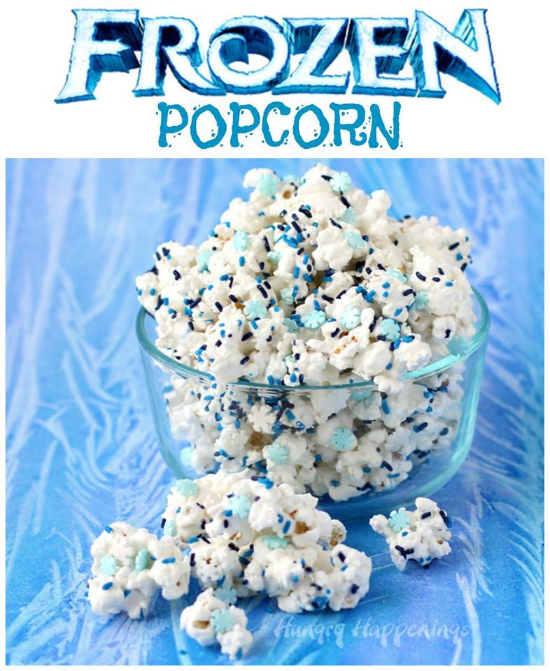 recipes cooking: FROZEN POPCORN AND WHITE CHOCOLATE POPCORN