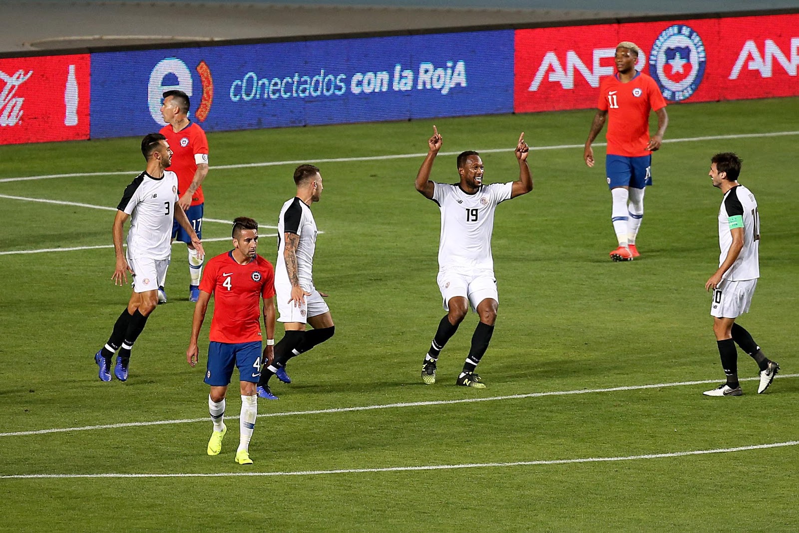 Partidos de la Roja: [16/11/2018] Chile-Costa Rica | 2:3