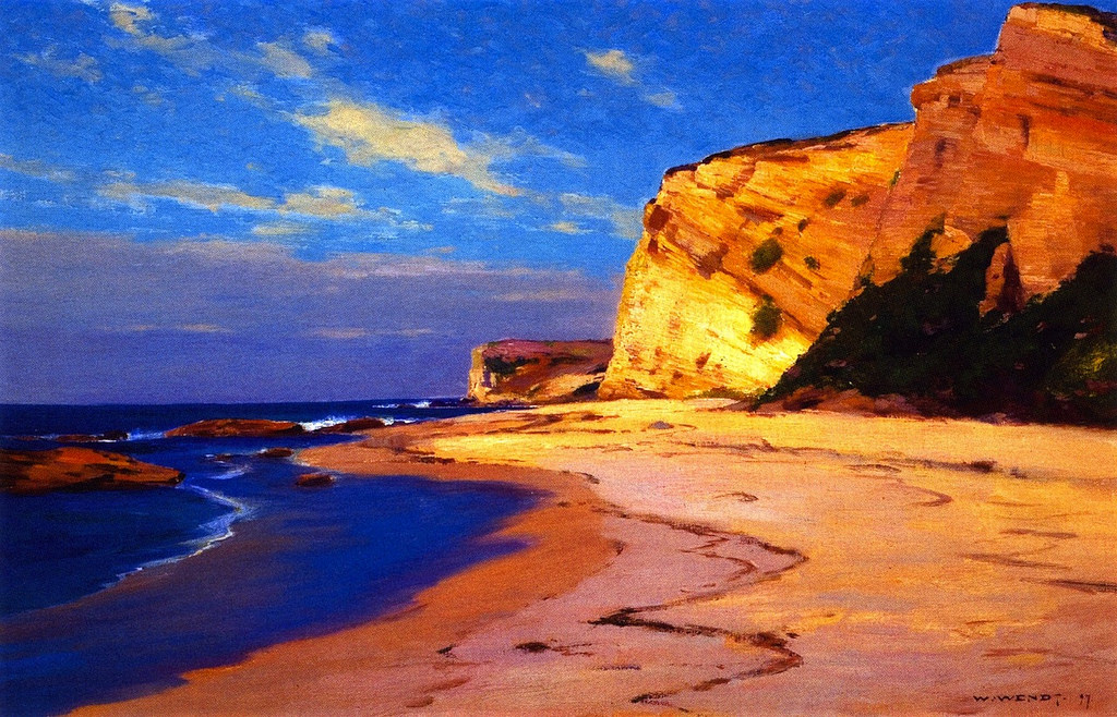 Ars longa: William Wendt - Bluffs at Point Dume, Malibu