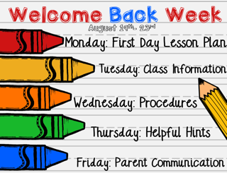 Stellar Students: First Day of School Lessons Plans