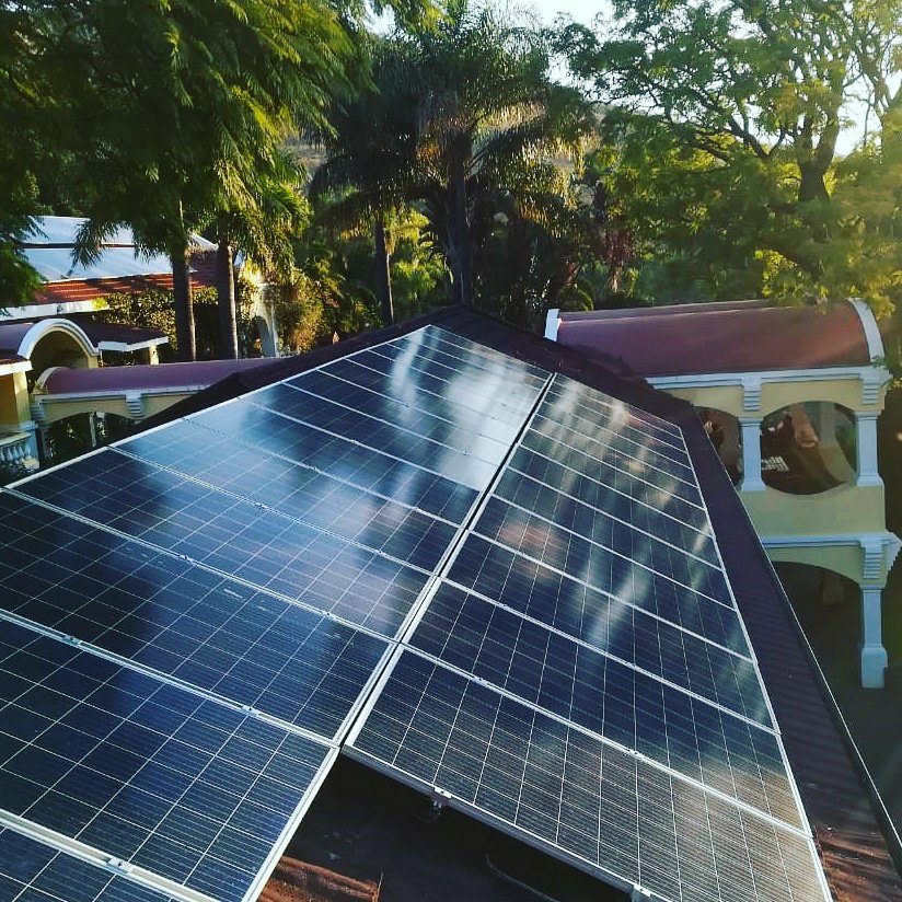 AM Solar - Projects: APS Micro-Inverters Powers Boutique Hotel in ...