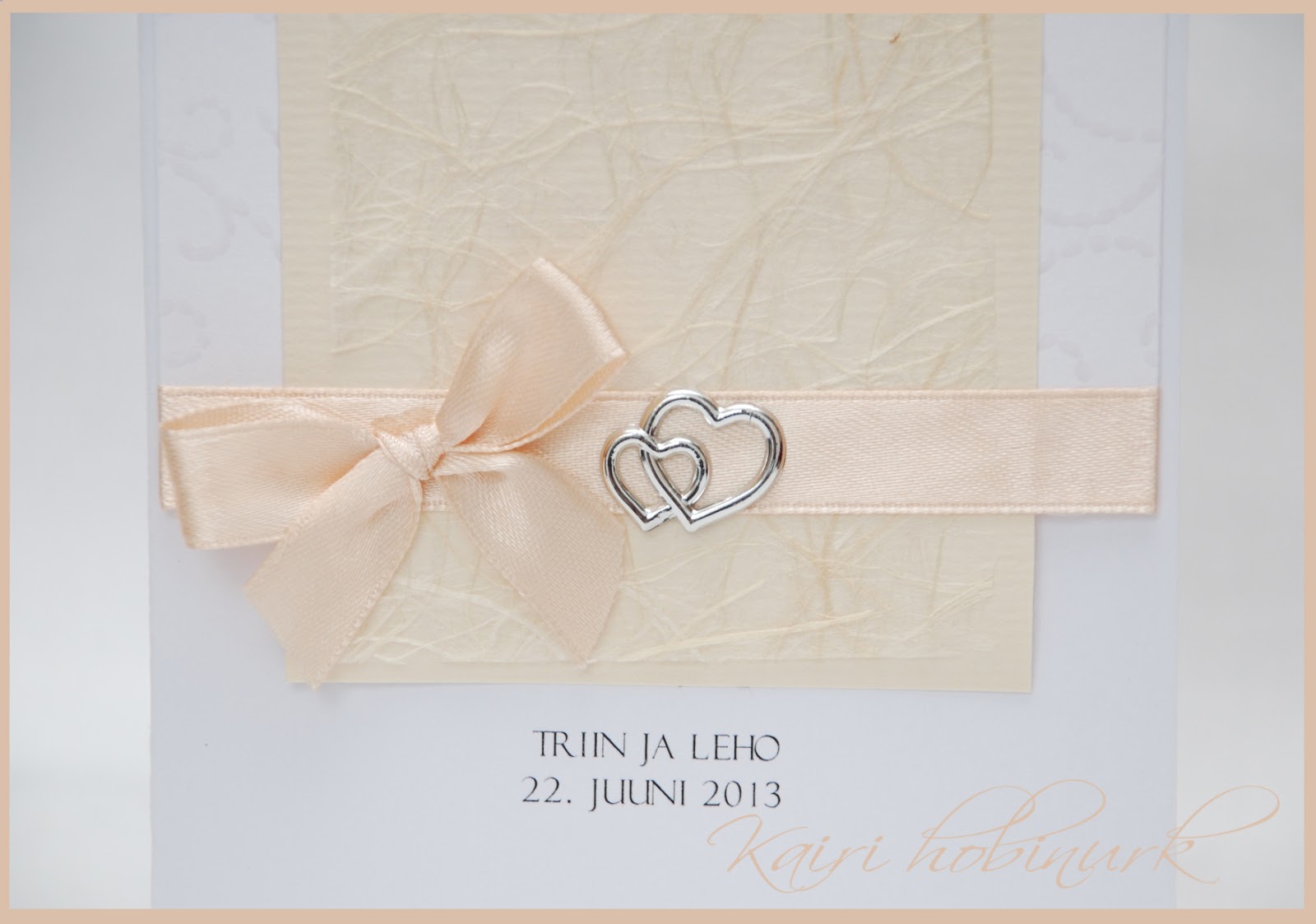 Kairi hobinurk: Pulmakutsed