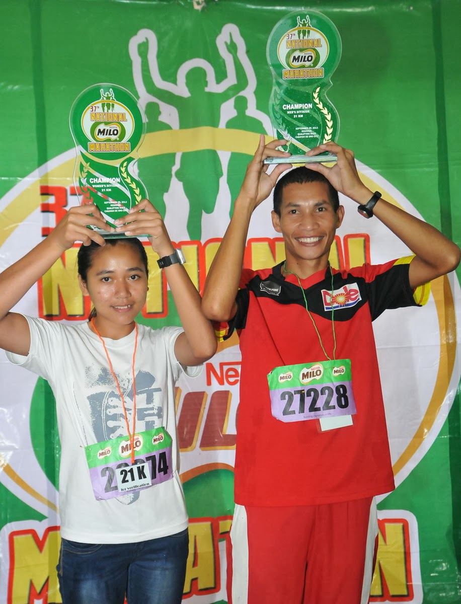runners' wall: Press Release: Languido, Cadion top CDO MILO marathon ...