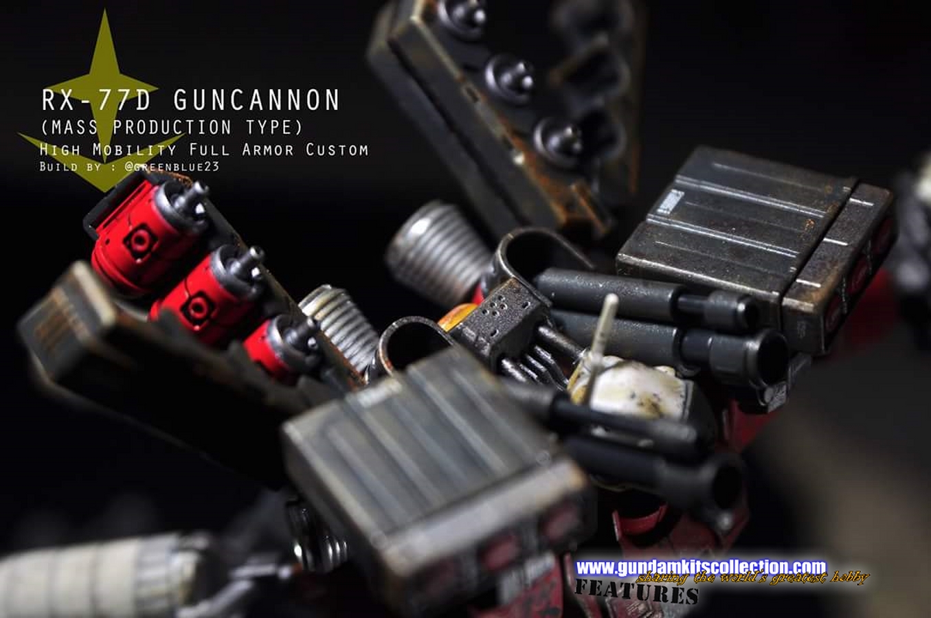 Custom Build: 1/144 Assault Guncannon - High Mobility Full Armor Custom