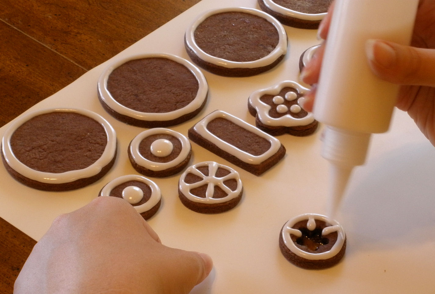 シシおんな - The Shishi Girl: Experiment: Stamped Impression Cookies