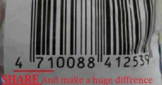 .: HOW TO READ BAR CODES...(everyone must know)