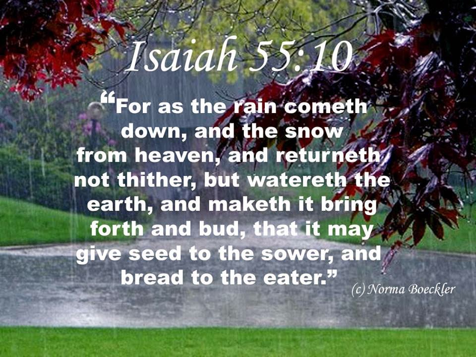 Ichabod, The Glory Has Departed: Getting Isaiah 55 Right - Not To ...