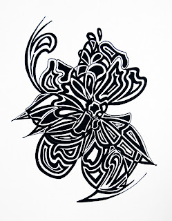 Yvonne Roberts Sketchbook: Dancing Flower