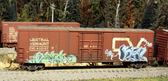 White River Division: CV 50' boxcars