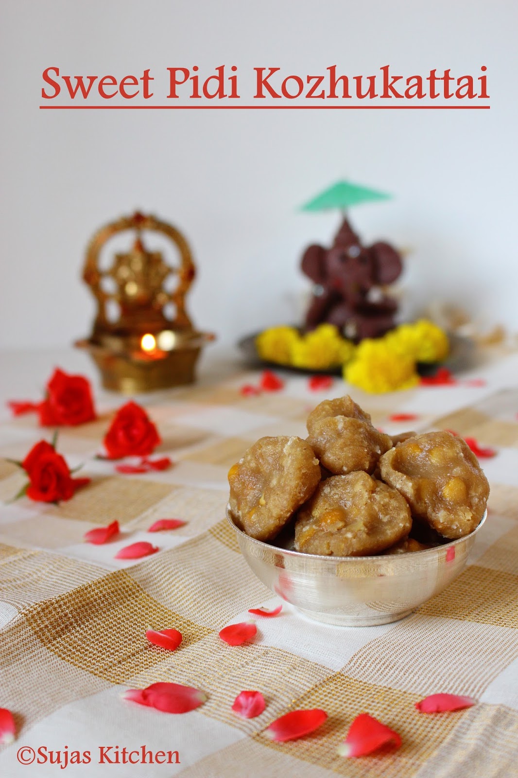 Sujas Kitchen: Inippu Pidi Kozhukattai / Sweet Pidi Kozhukattai